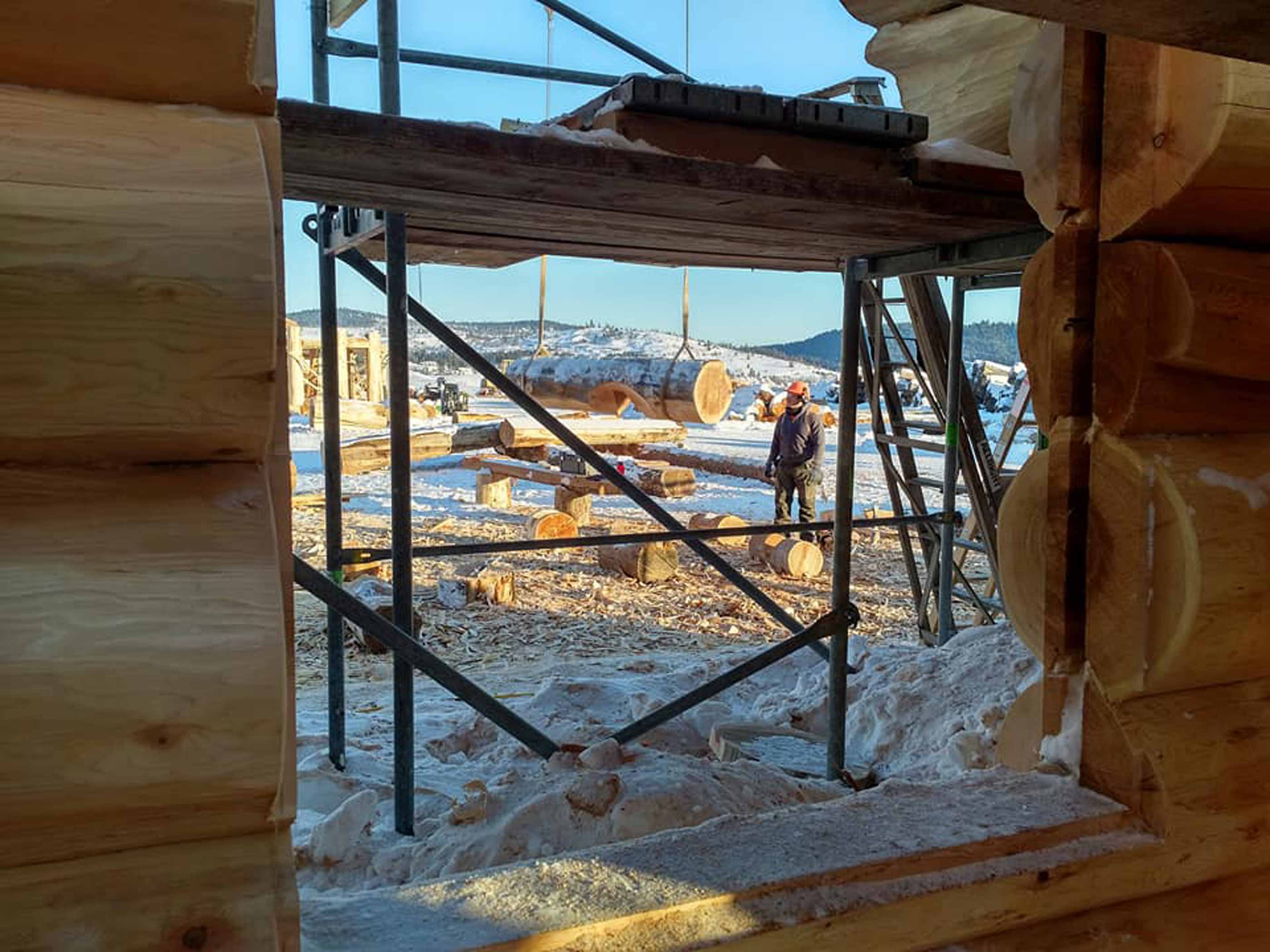 Our New Log Cabins On Their Way to Scotland | Eagle Brae